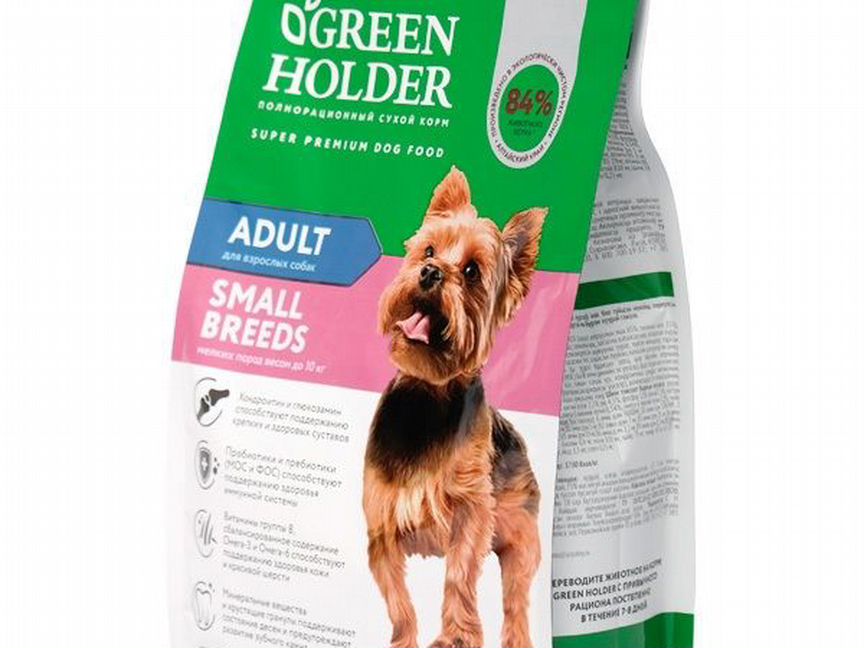 Сухой корм Green Holder 0,8 кг