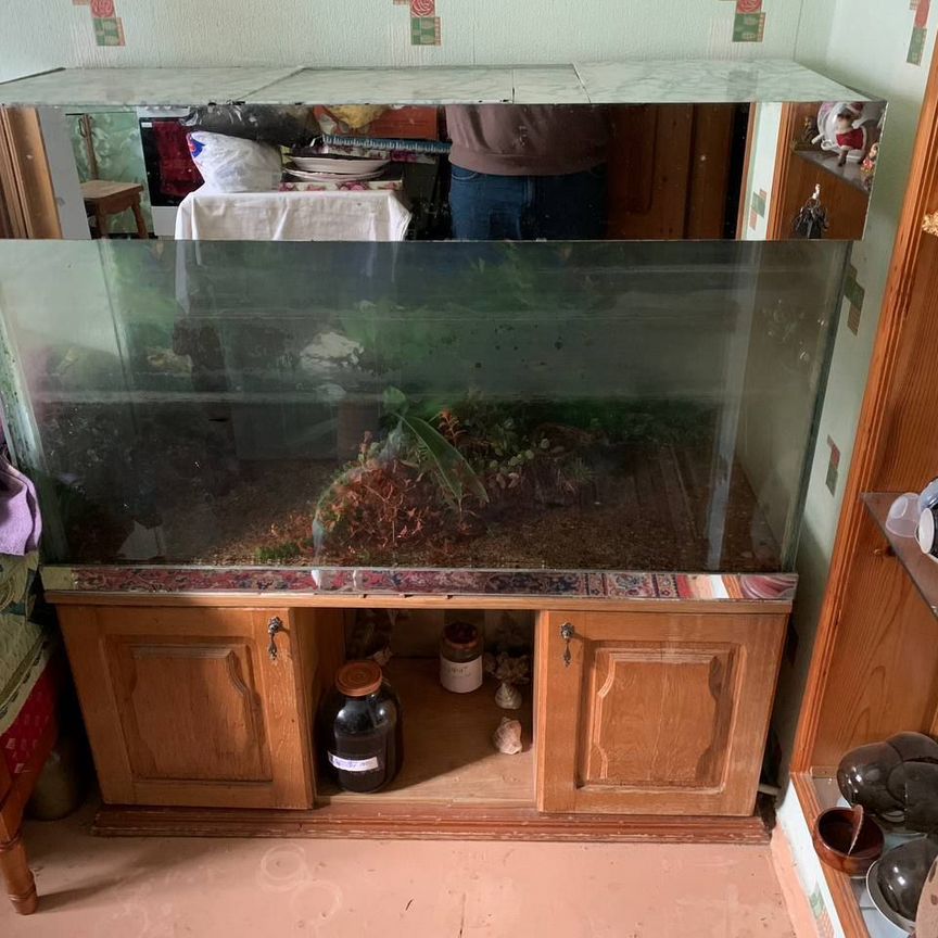 Аквариум 325 литров с тумбой