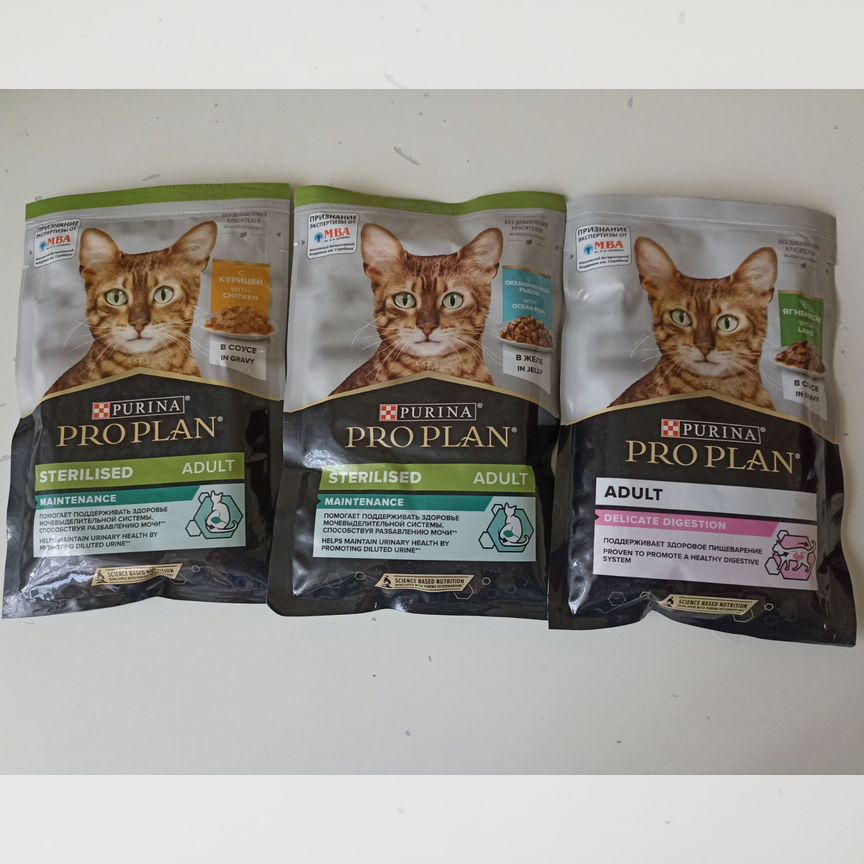 Корм для кошек Pro plan