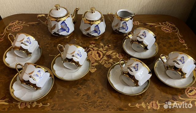 Сервиз чайный Сумской фарфоровый завод винтаж купить в Челябинске ...