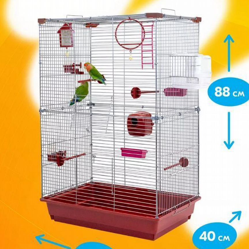 Клетка для попугая большая бу