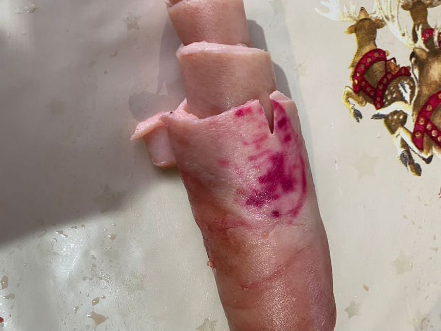 Кожа свинная сырая