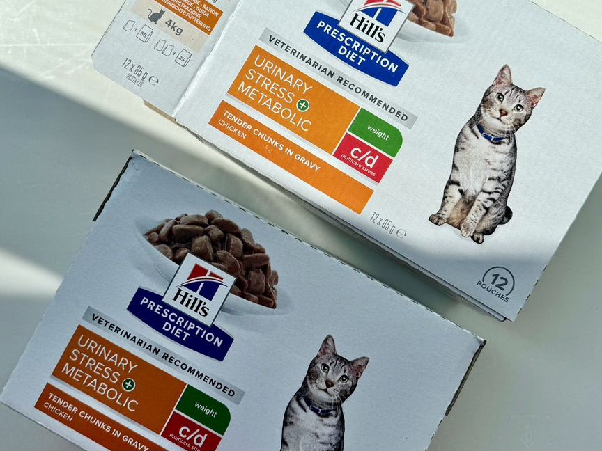 Корм для кошек Hills Urinary Stress + Metabolic