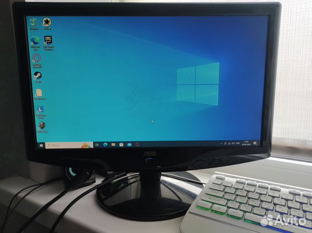 Монитор AOC 19'(TFT185W80PS) купить в Красноярске | Электроника | Авито