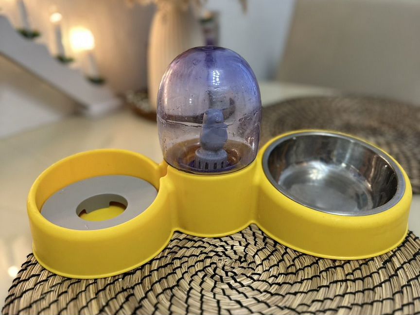 Миска с автопоилкой