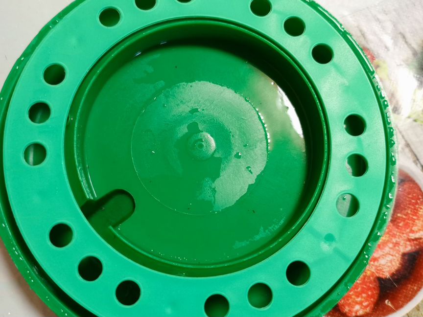 Вкладыш в поилку для цыплят и перепелят