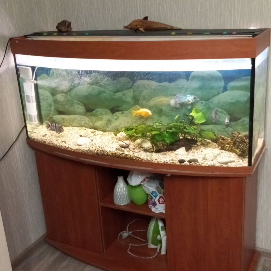 Аквариум с тумбой