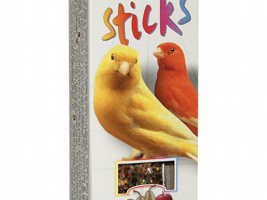 Fiory Sticks палочки для канареек, с фруктами 60 г