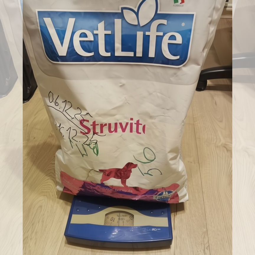 Сухой корм для собак Farmina Vetlife Struvite 4кг