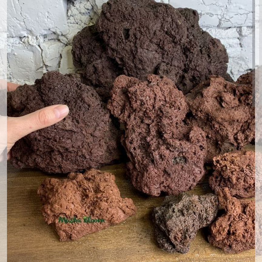 Лава вулканическая для аквариума