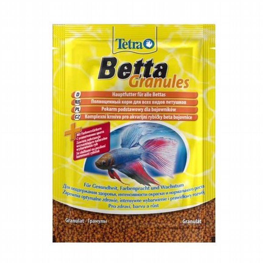 Tetra Betta Granules гранулы для Петушков саше 5г