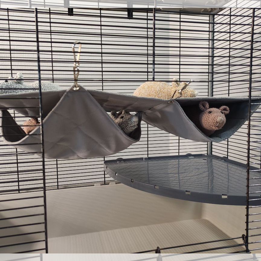 Гамак универсальный-мини 50*30 для крыс и грызунов