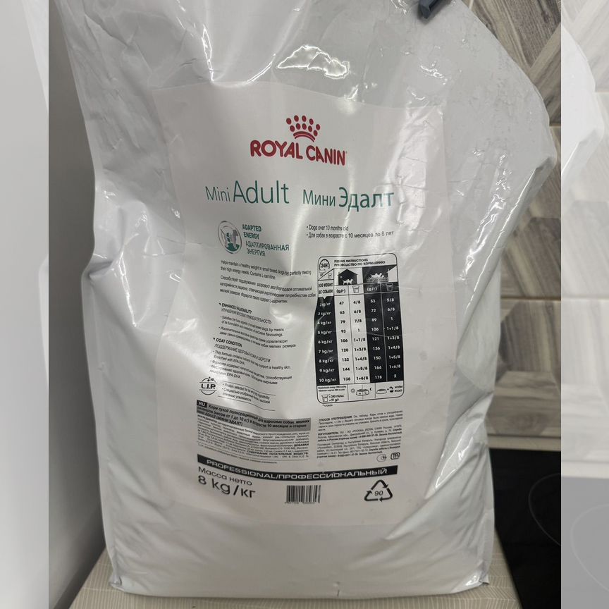 Корм для собак royal canin mini adult