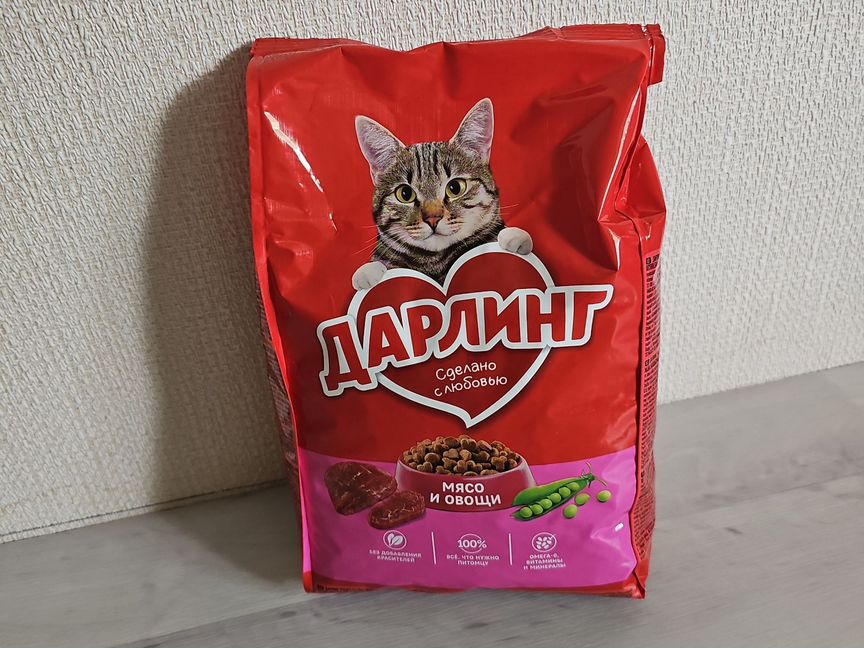 Корм для кошек дарлинг