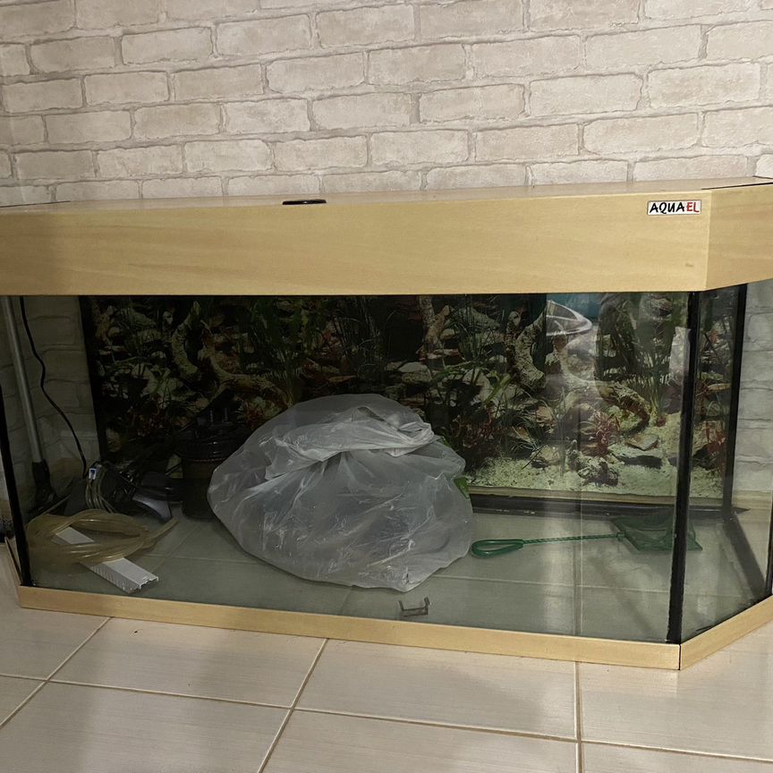 Аквариум с аксессуарами