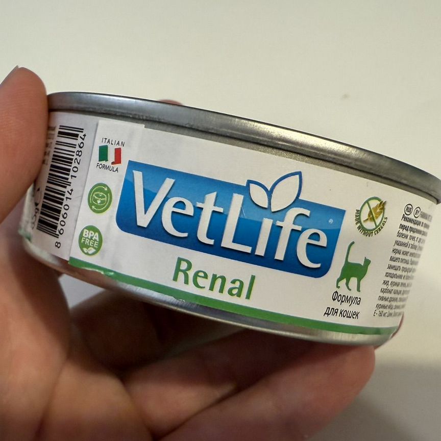Vetlife renal для кошек