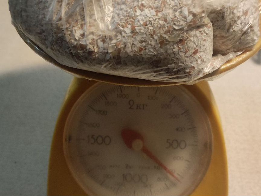 Яичная скорлупа дробленая, сухая 0,7 кг