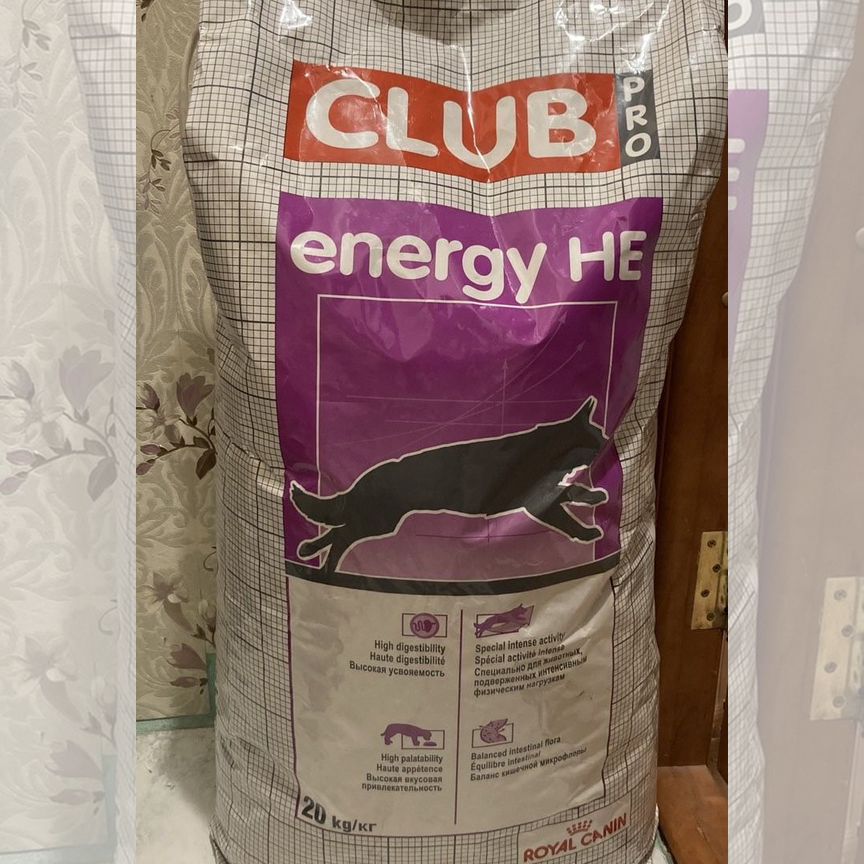 Royal Canin для взрослых собак club energy не