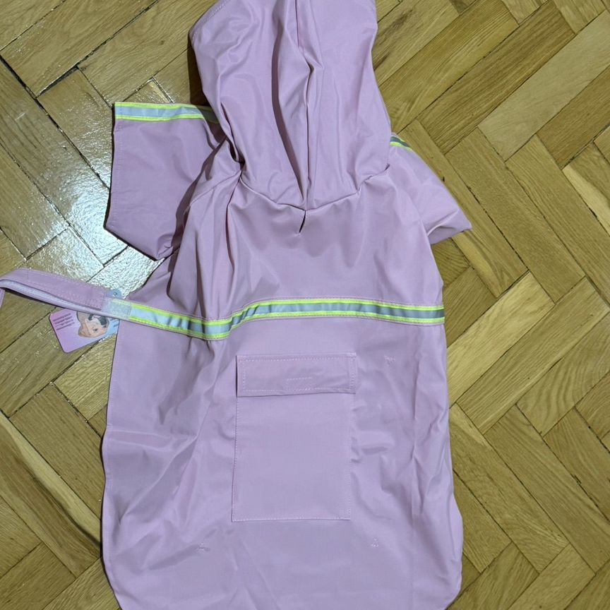 Дождевик для собак Rexy Crew розовый 3XL