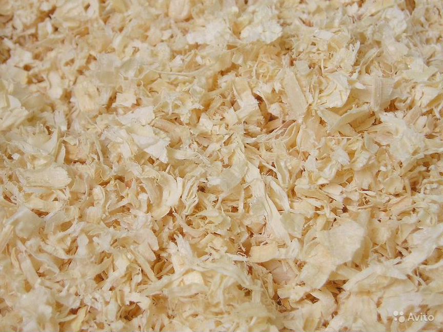 Стружка в мешках