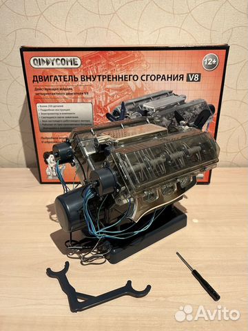 Конструктор двигателя v8 купить в Москве | Хобби и отдых | Авито
