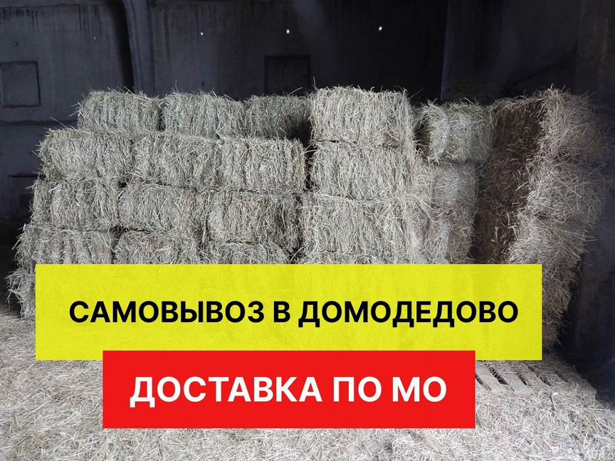 Сено / Солома в тюках и мешках