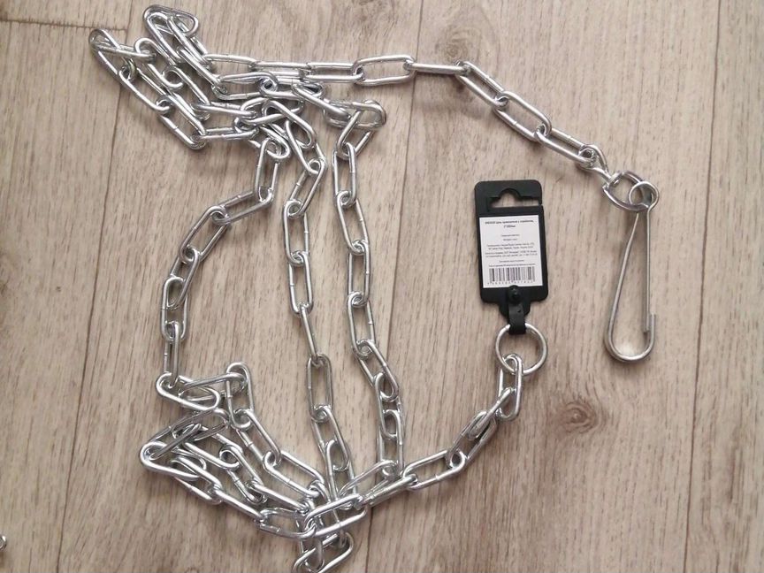 Цепь привязочная с карабином