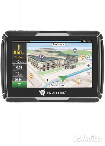 Мото GPS навигатор Navitel G550 купить во Владивостоке | Авито
