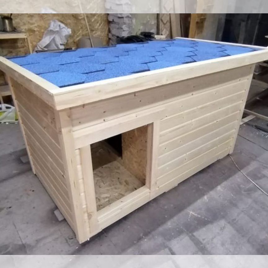 Будка для собаки утепленная