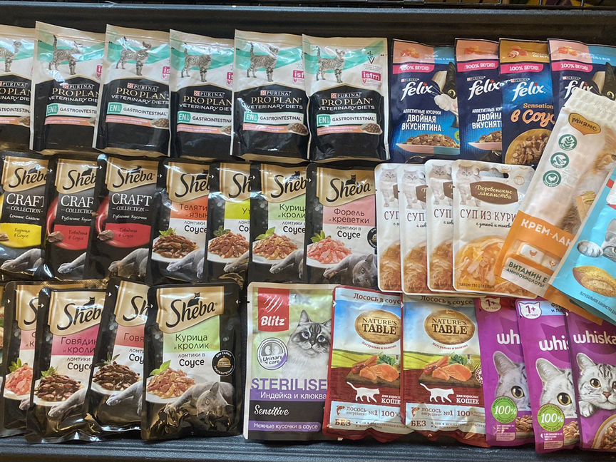 Влажный корм для кошек