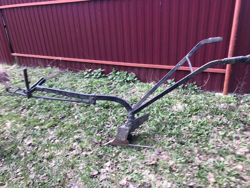 Конный плуг и борона