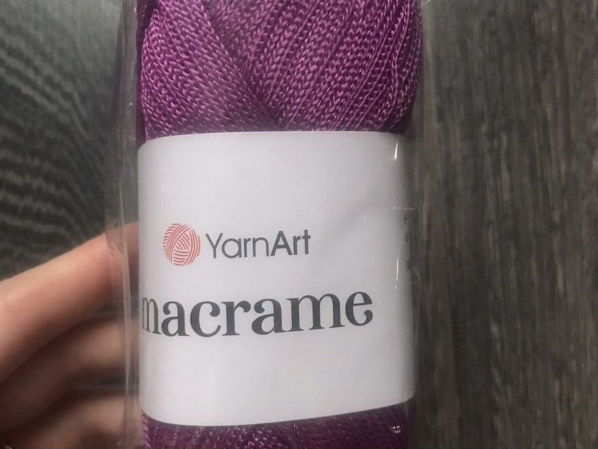 Пряжа Янарт макраме