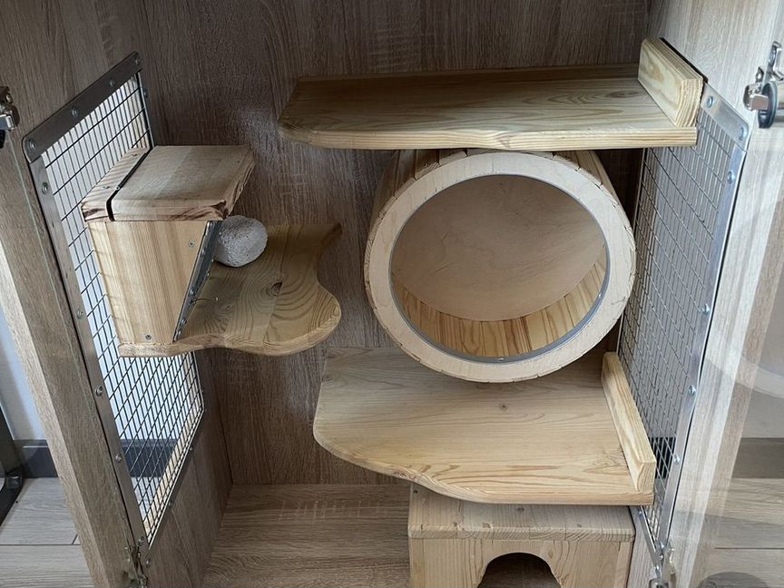 Витрина для шиншилл/дегу