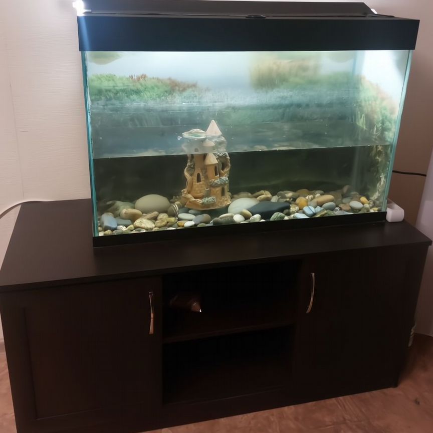 Аквариум 250л с тумбой