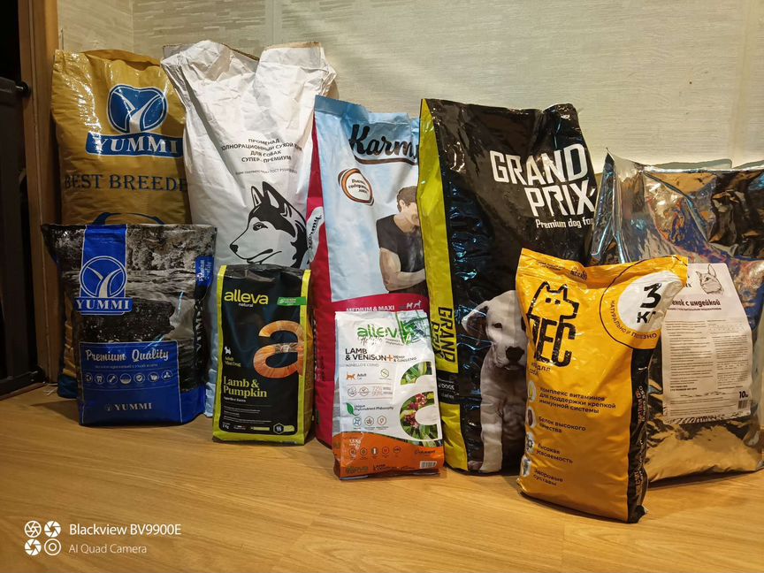 Сухой корм для собак и кошек