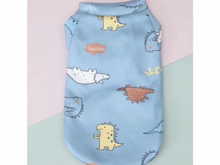 Толстовка с принтом для животных, средних и малых