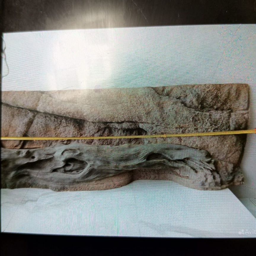 Внутренний объёмный рельефный фон для аквариума