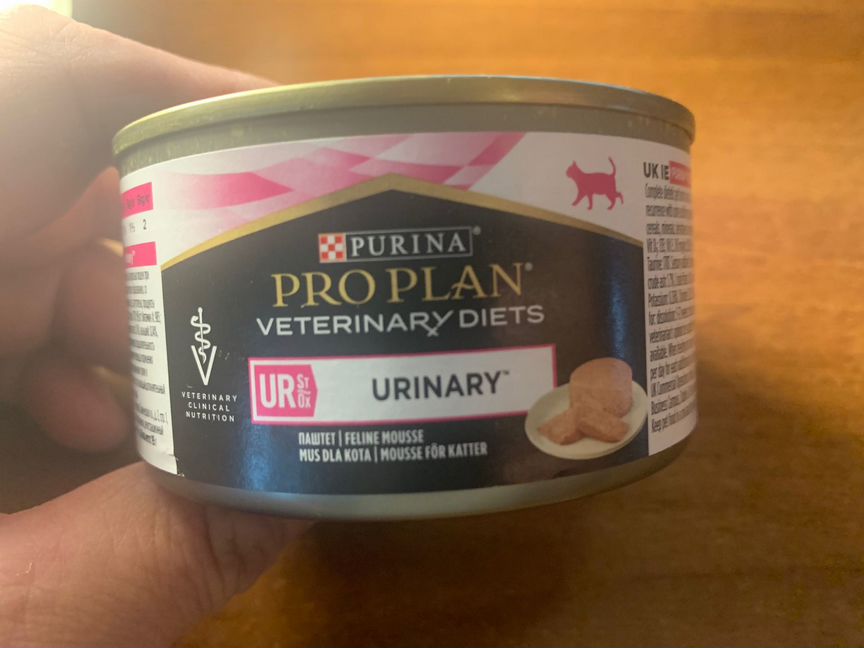 Корм для кошек PRO plan veterinary diets UR
