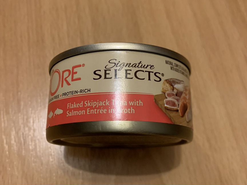 Wellness Core консервы для кошек тунец с лососем