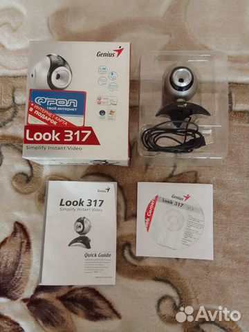 Веб-камера Genius Look 317 купить в Ульяновске | Электроника | Авито