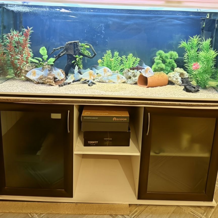 Аквариум 500 литров с тумбой