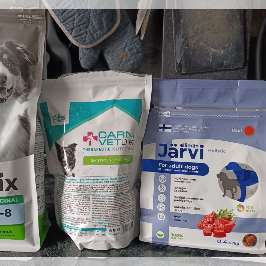 Сухой корм для собак