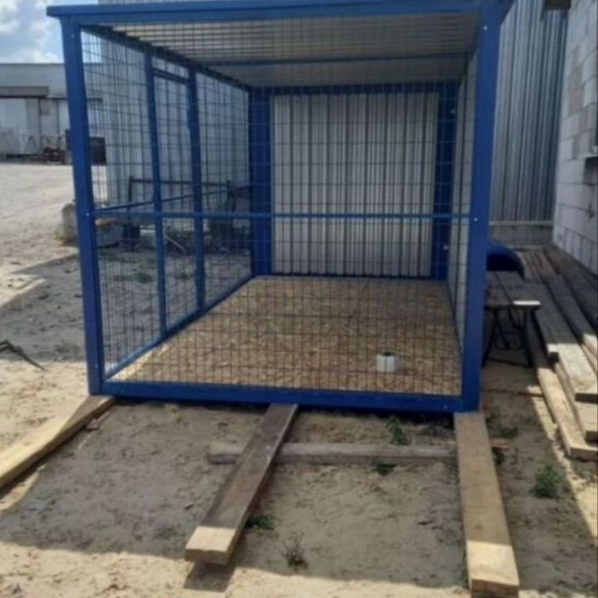 Вальеры для собак уличные