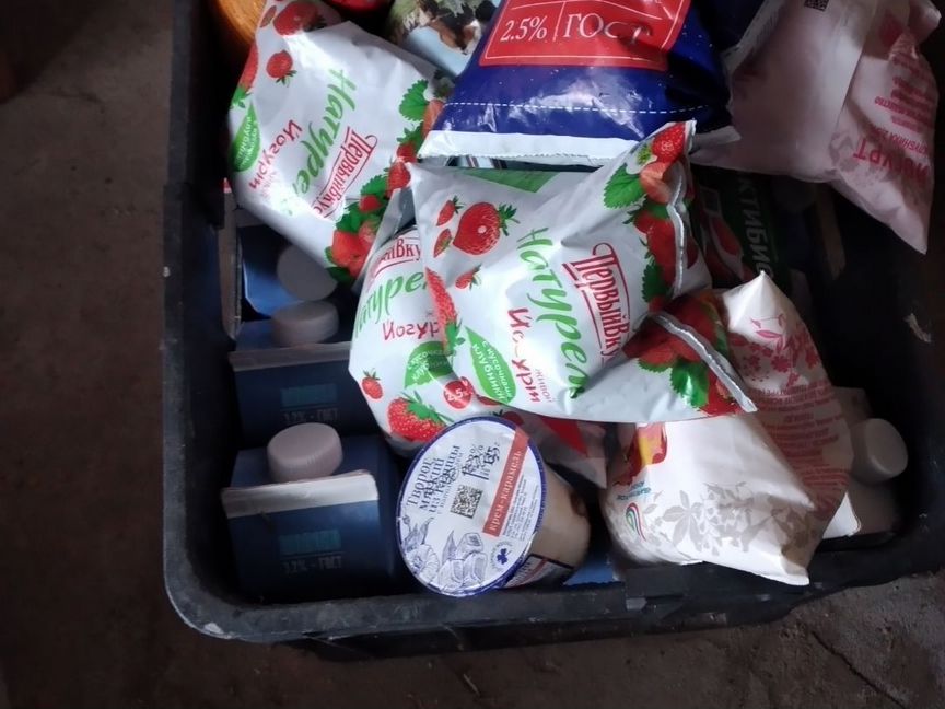 Молоко на корм животным