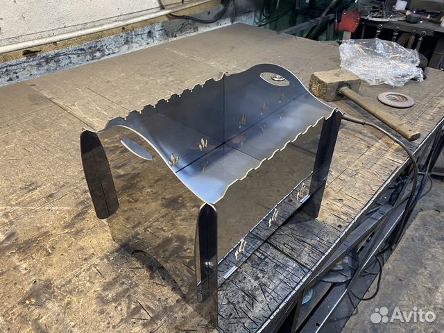 Мангал из нержавейки разборный купить в Воронеже | Хобби и отдых | Авито