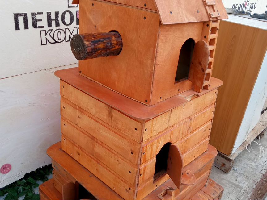 Домик для белок,шиншилл,крыс,хомяков