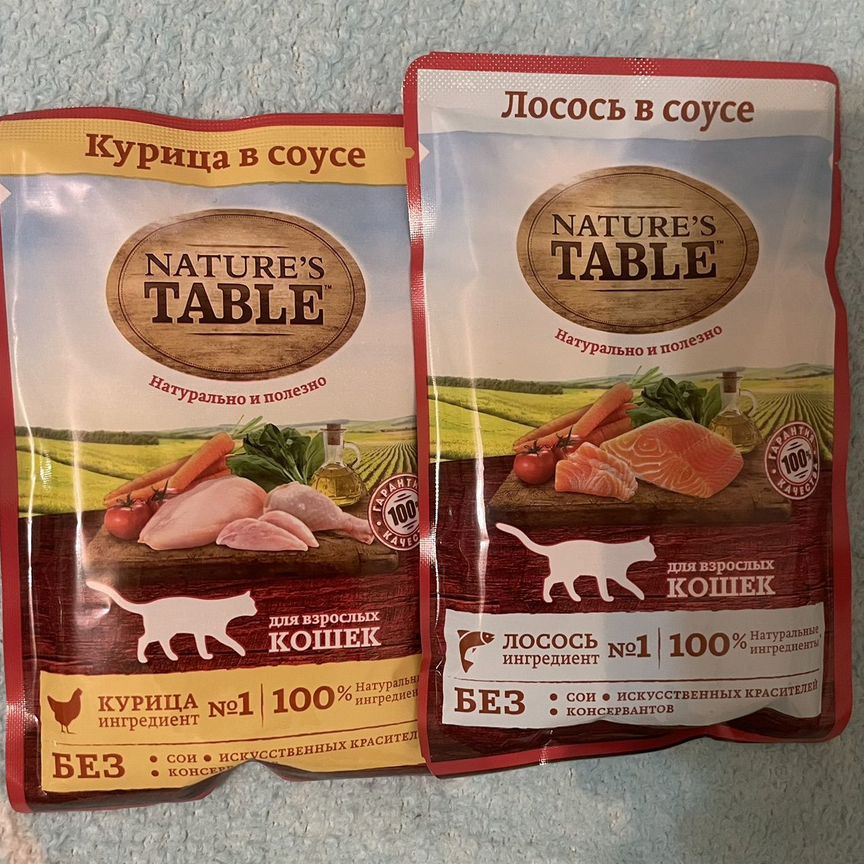 Кошачи корм Nature's Tabel