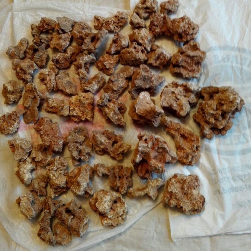 Грунт для аквариума галька 12кг, миотис 4кг