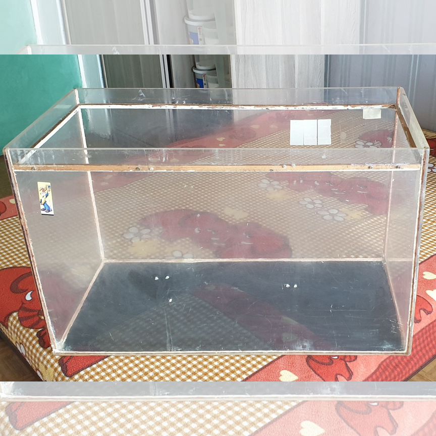 Террариум 80х40х50 оргстекло