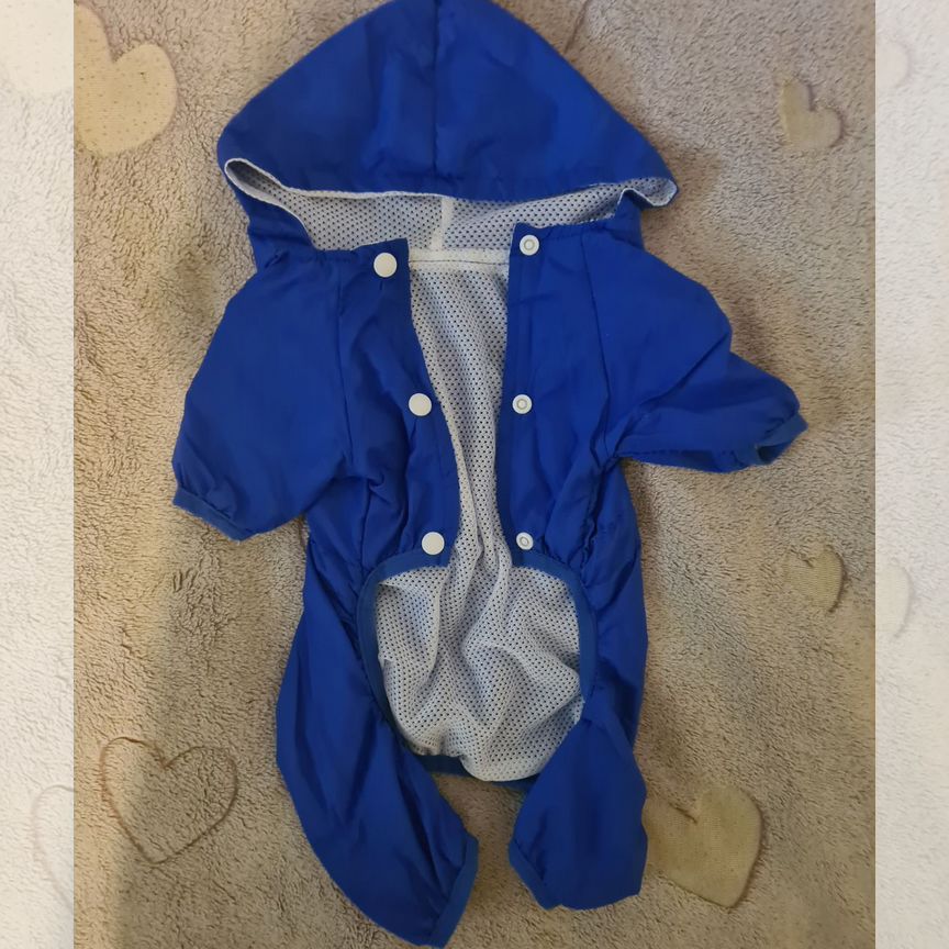 Дождевик для маленькой собаки